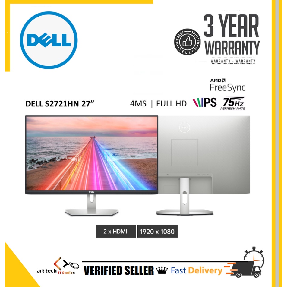 DELL S2721HN 27" / S2421HN 24" - FHD | IPS | 4ms AMD Freesync 75Hz ...
