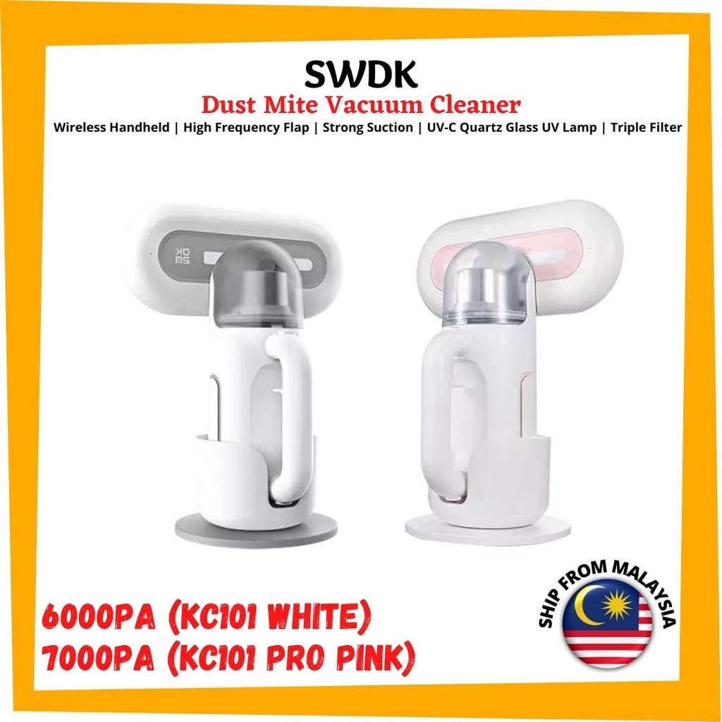 SWDK KC101 Pro KC101 Wireless Handheld Dust Mite Controller Anti Dust ...