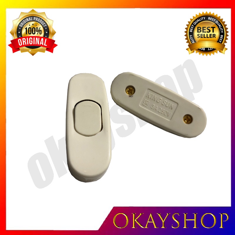 Okayshop Electric Hanging Switch Slide on off | Shopee Malaysia
