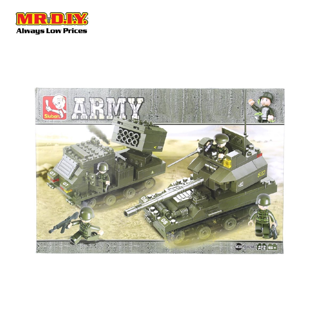 Sluban Army Building Block (403 Pcs) | Shopee Malaysia