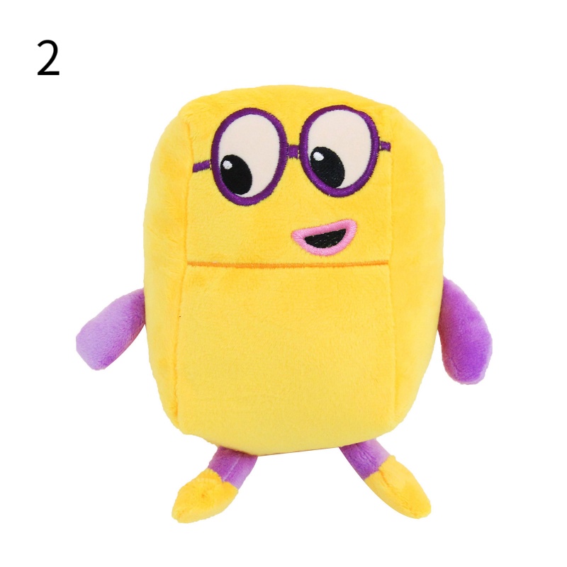 Numberblocks Plush Toy Cartoon Stuffed Numbers Dolls Math Enlightenment ...
