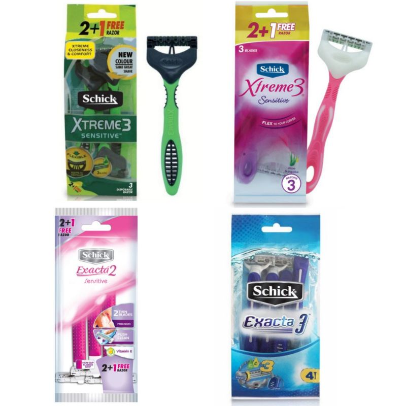 Schick Extreme 3 Sensitive (3s)/Schick Intuition Sensitive (3s)/Schick ...