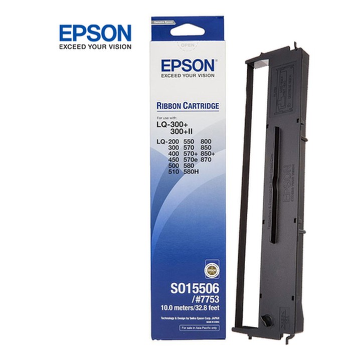 Epson Ribbon LQ300 / 300+ (C13S015506/#7753) LQ 300 + LQ-300 (ORIGINAL ...