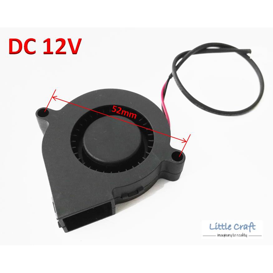 Arduino IoT DC 12V 2 Pin 50x50x15mm Axial Cooling Fan For 3D Printer ...