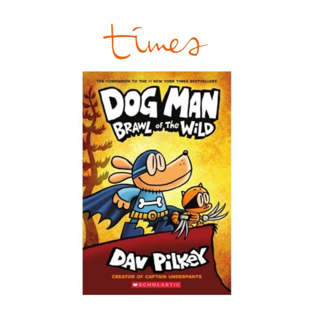 #6 Dog Man Brawl Of The Wild By Dav Pilkey (7 years+) | Shopee Malaysia