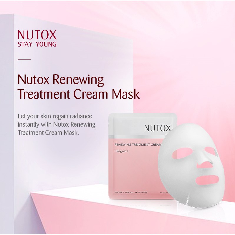 NUTOX Renewing Treatment Cream Mask (28ml) | Shopee Malaysia