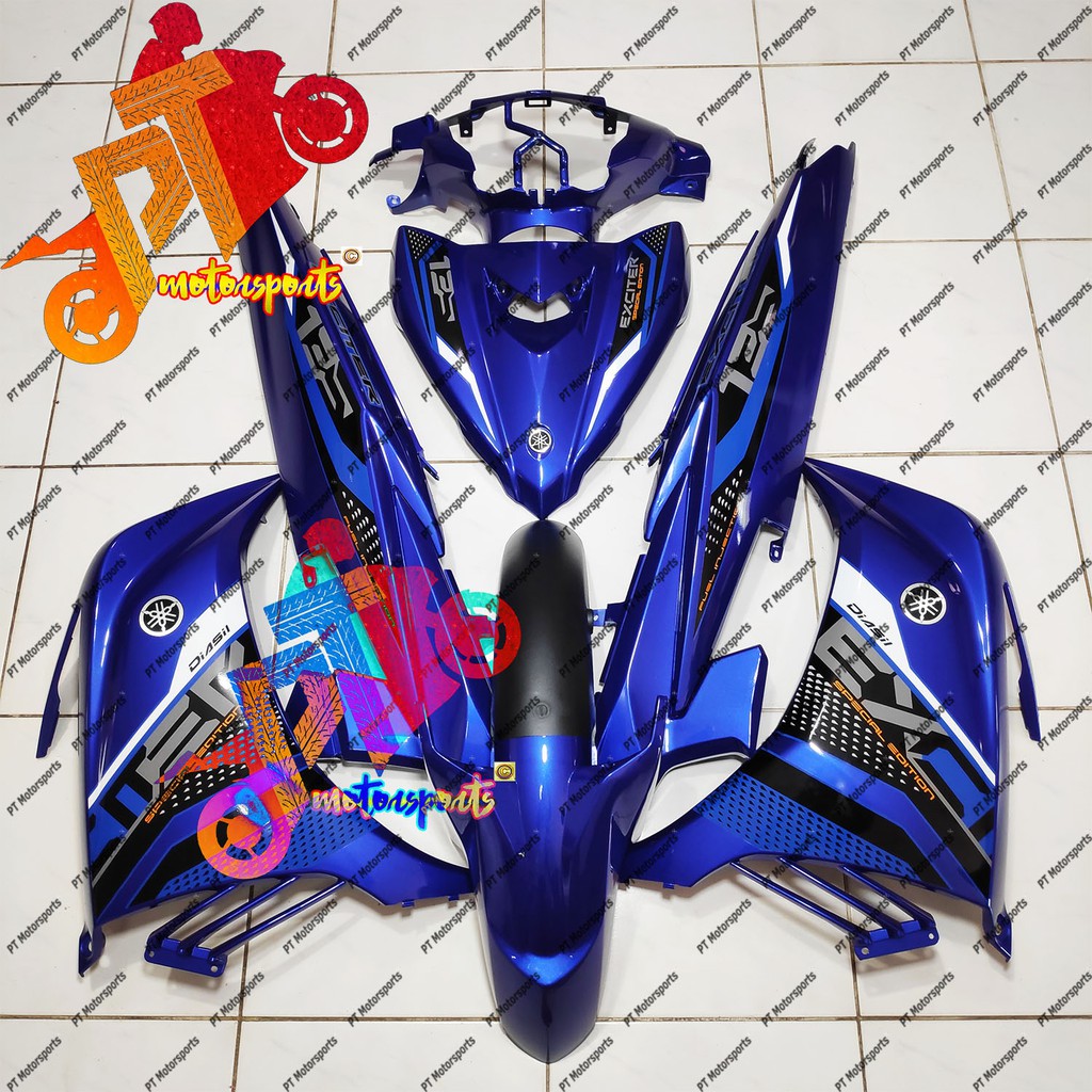 Yamaha Lc 135 Cover Set Gp Blue DPBMC Exciter Blue 2021 V2 V3 V4V5V6 83 ...