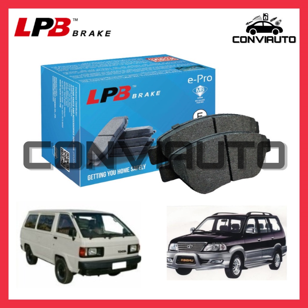 TOYOTA UNSER KF80 KM36 FRONT LPB DISC BRAKE PAD (A01380) | Shopee Malaysia