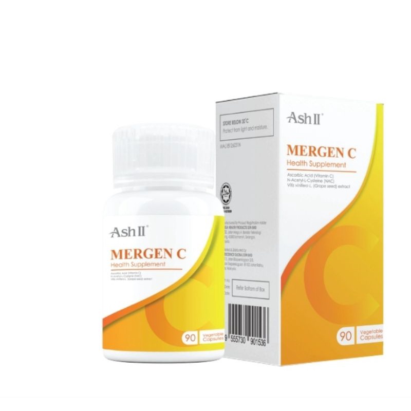 ASH II MERGEN C(HALAL) 90veg capsules | Shopee Malaysia