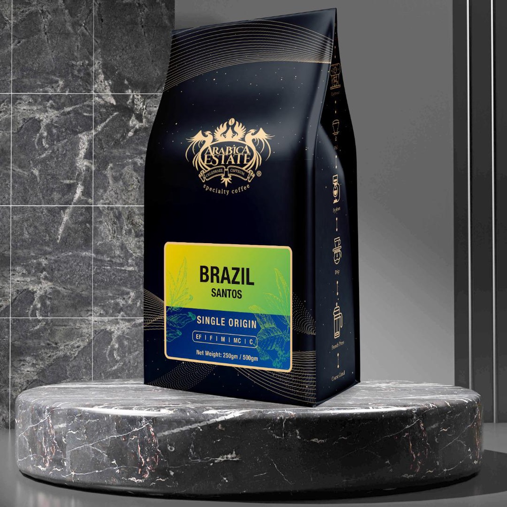 [Freshly Roasted]- BRAZIL SANTOS SINGLE ORIGIN [250g/500g] 100% Arabica ...