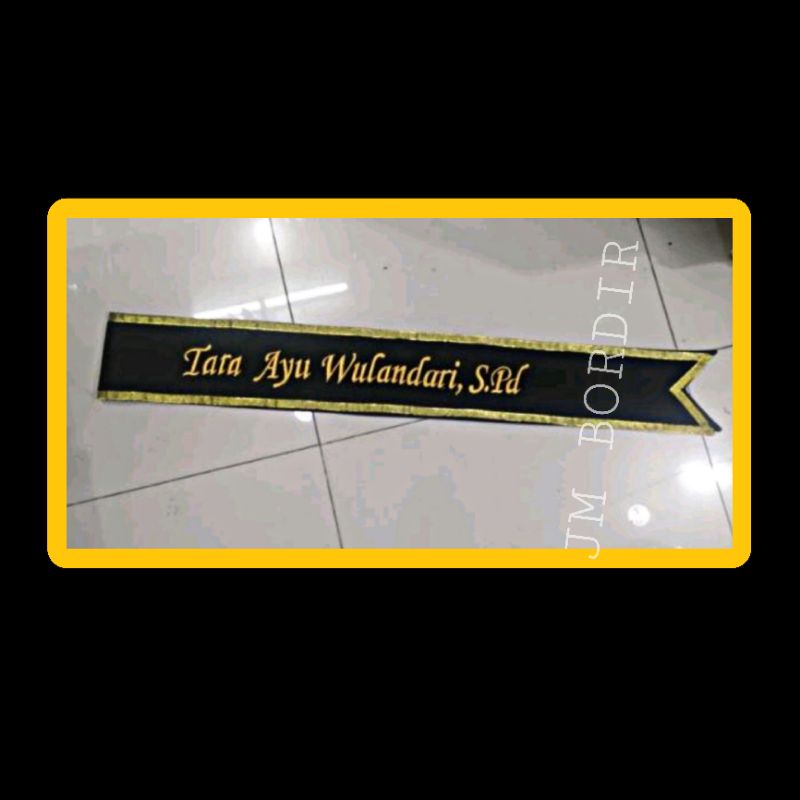 Custom graduation salempang | Shopee Malaysia