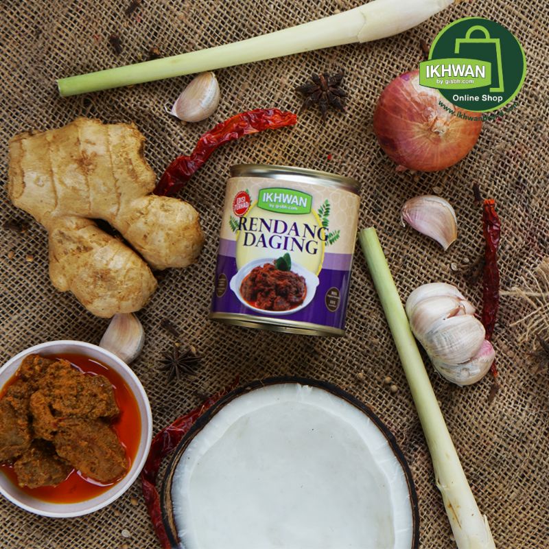 IKHWAN Rendang Padang | Padang Rendang | Makanan Travel Ready To Eat ...