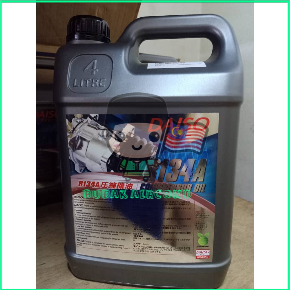 R134A COMPRESSOR OIL DAISO (4LITRE) | Shopee Malaysia
