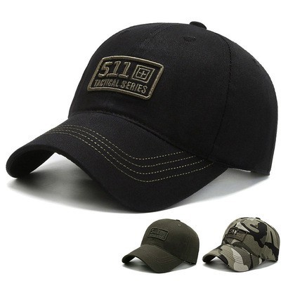 topi Ready Stock Camouflage “511”Embroidery Unisex Baseball Cap Outdoor ...