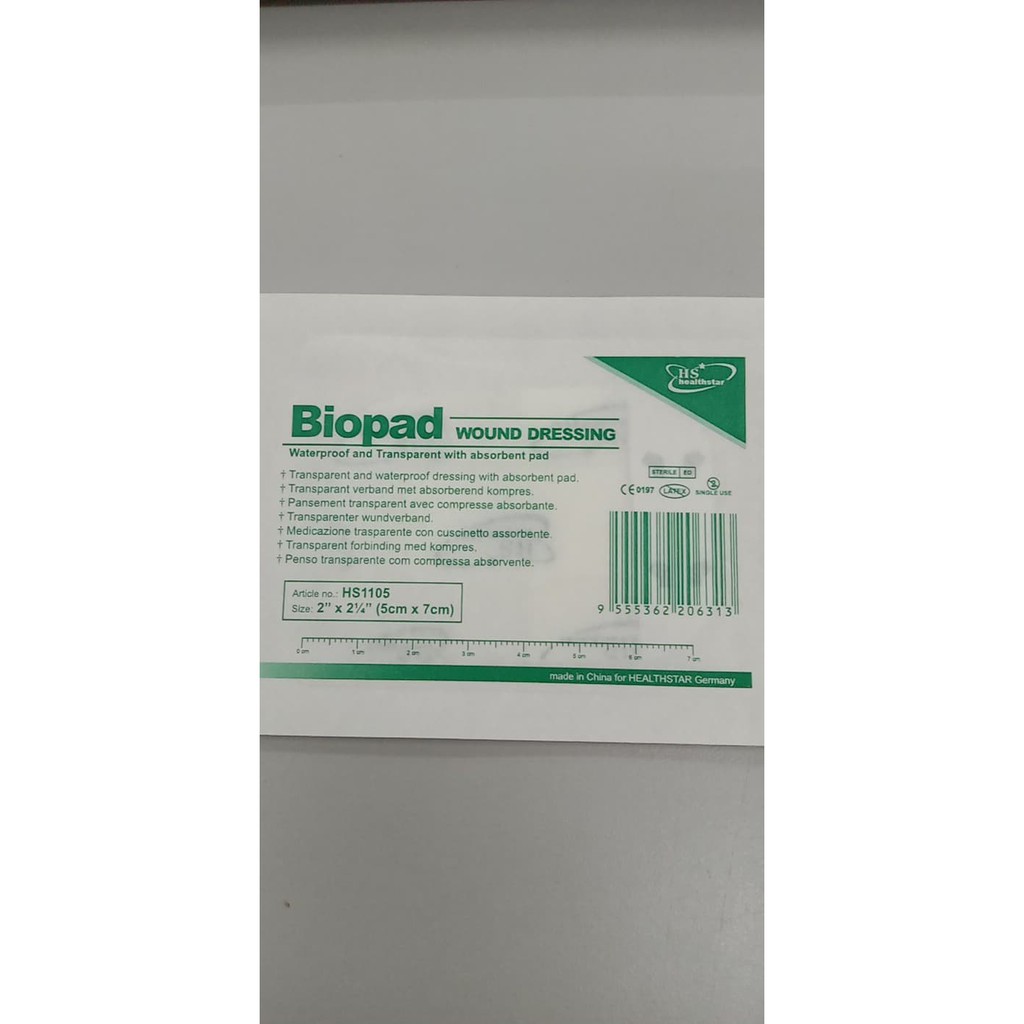 BIOPAD/WAYCARE WOUND DRESSING 5cm x 7cm 1pc | Shopee Malaysia