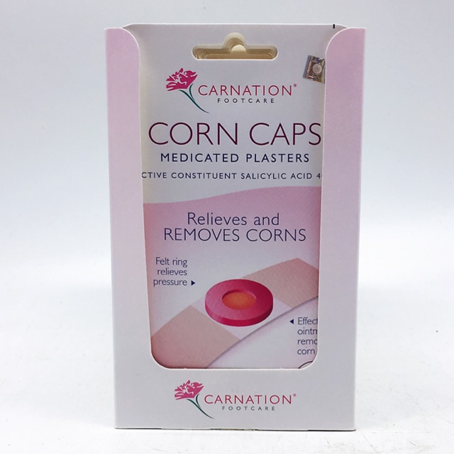 CARNATION CORN CAPS MEDICATED PLASTERS ( 30 cards ) | Shopee Malaysia
