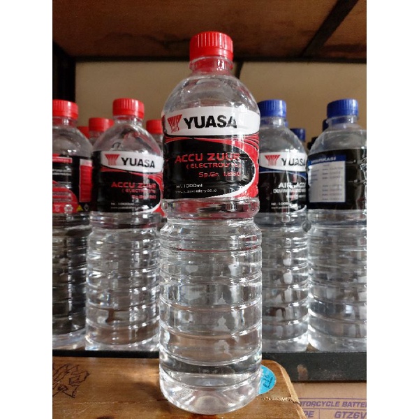 Original YUASA 1 LITER ACCU ZUUR ELECTRICAL BATTERY WATER | Shopee Malaysia