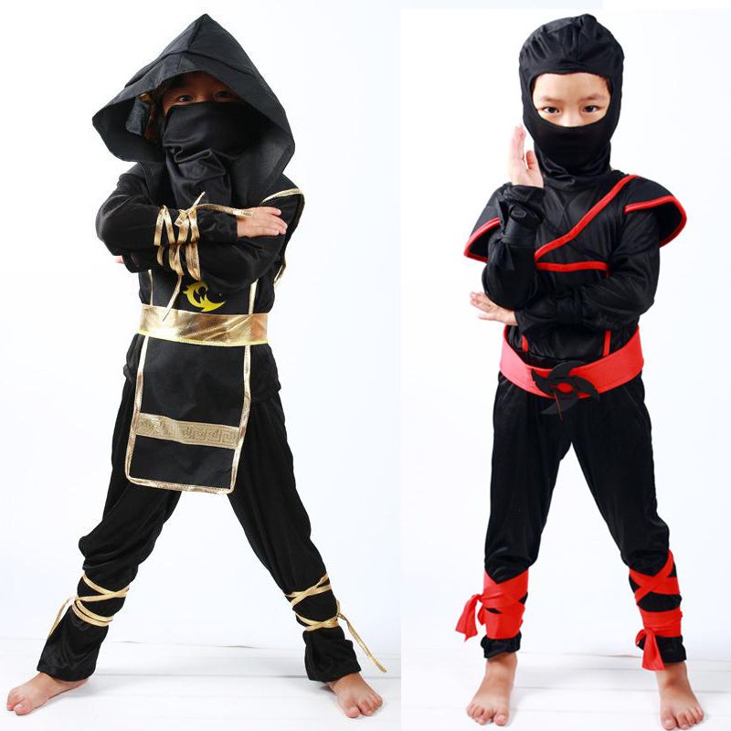 Children Boys Kids Ninja Assassin Japanese Samurai Warrior Fancy ...