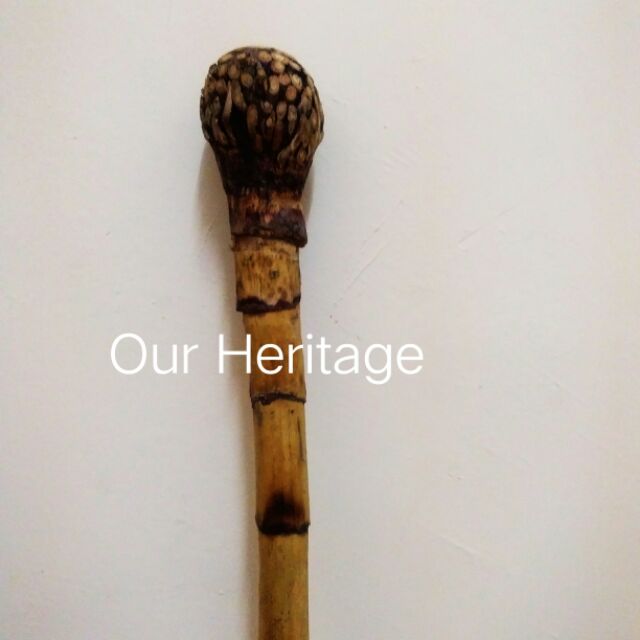 Rotan Bukit Malaya Tongkat Hiking Stick | Shopee Malaysia