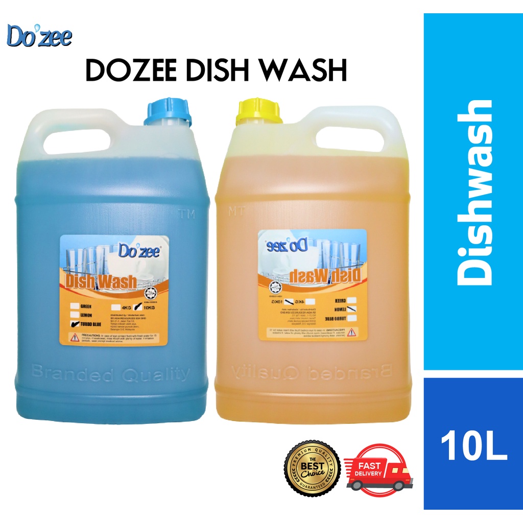 Sabun Basuh Pinggan Do'zee | Sabun Cuci Pinggan Halal JAKIM 10kg ...