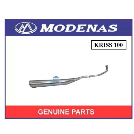 MODENAS KRISS100 EXHAUST PIPE MUFFLER PIPE EKZOS PIPE EZOS PIPE ASSY KRISS 100 KRISS-100 MODENAS ...