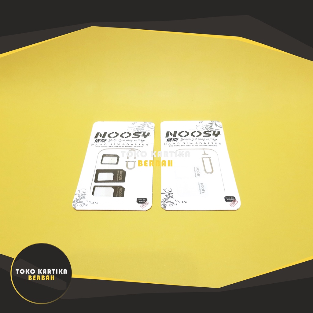 Noosy SIM CARD EJECTOR - ADAPTER - CONVERTER / NANO - MICRO - STANDARD ...