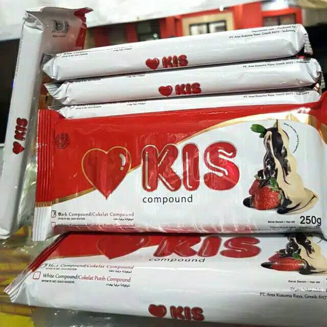 White Compound Chocolate / White Compound Kiss 250g | Shopee Malaysia