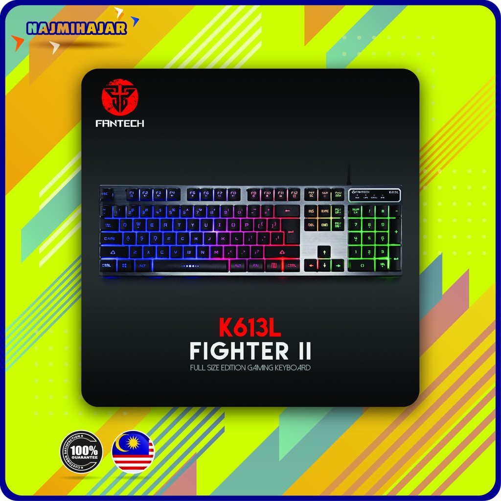 Fantech Gaming Keyboard K613L Fighter II | Shopee Malaysia