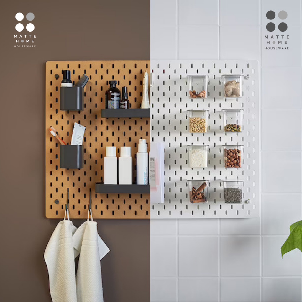 Genuine Swedish smart Pegboard hanging board, all sizes, all colors ...