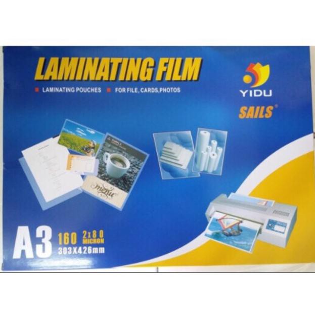 A3 plastic laminating paper / A3 80mic plastic laminating paper (box of ...