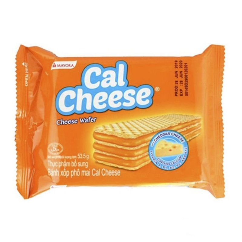 Mayora Cal Cheese Cheese Wafer 53.5g | Shopee Malaysia