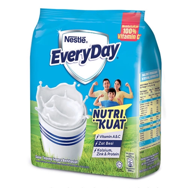 NESTLÉ EVERYDAY Milk Powder 900g / 1.5kg / 1.5kg+200g / 550g+100g | Shopee Malaysia
