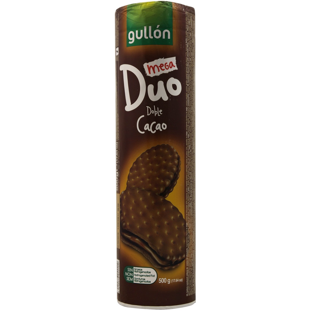 Gullon Mega Duo Double Choc Biscuits Cookies 500g | Shopee Malaysia