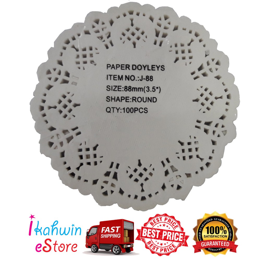 🎉BEST BUY🎉 PAPER DOYLEYS 3.5"(100pcs) | Shopee Malaysia