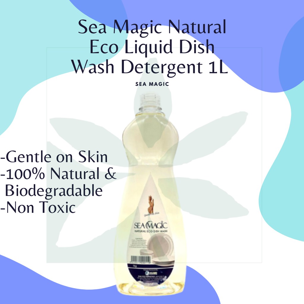🔥Fast Deliver 🔥Sea Magic Natural Eco Liquid Dish Wash Detergent 1kg ...