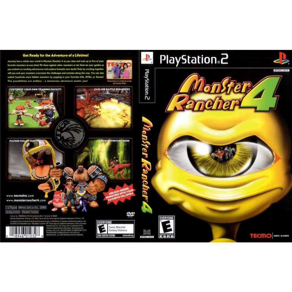🔥PS2 CD DVD Games🔥 Monster Rancher 4 (DVD Game) | Shopee Malaysia