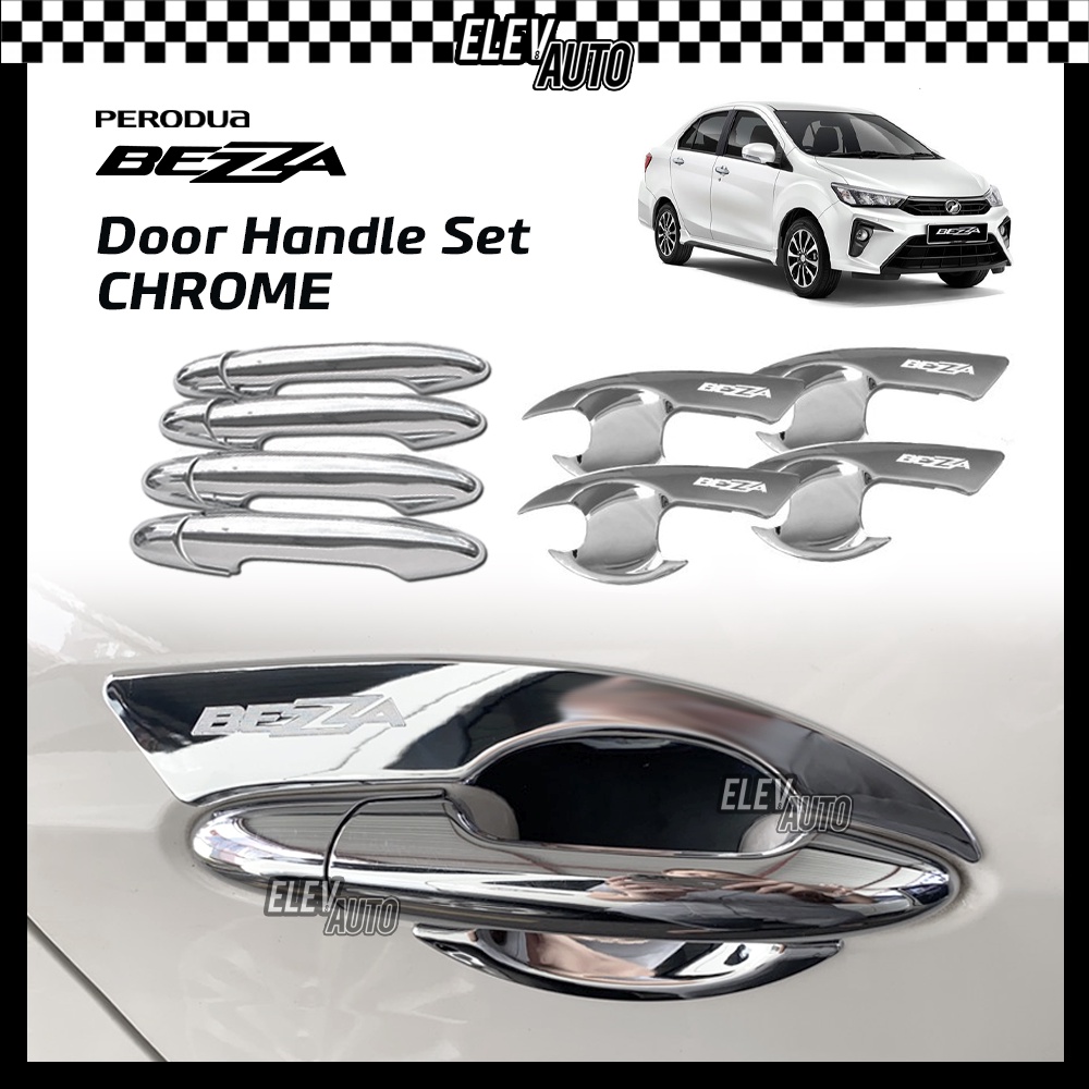 Perodua Bezza CHROME Door Handle Door Bowl Cover Perodua Bezza ...
