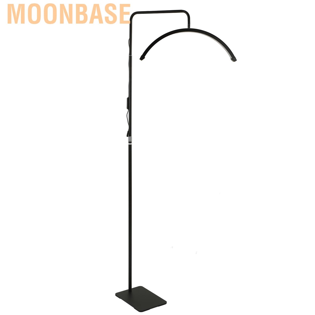 Moonbase Beauty LED Light Half Moon Ring Makeup Eyebrow Remotely ...