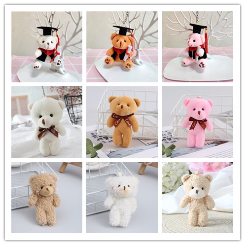 Graduation Bear/ Dr. Bear/Pearl Velvet Bear/Toy Mini Teddy Bear/Wishing ...