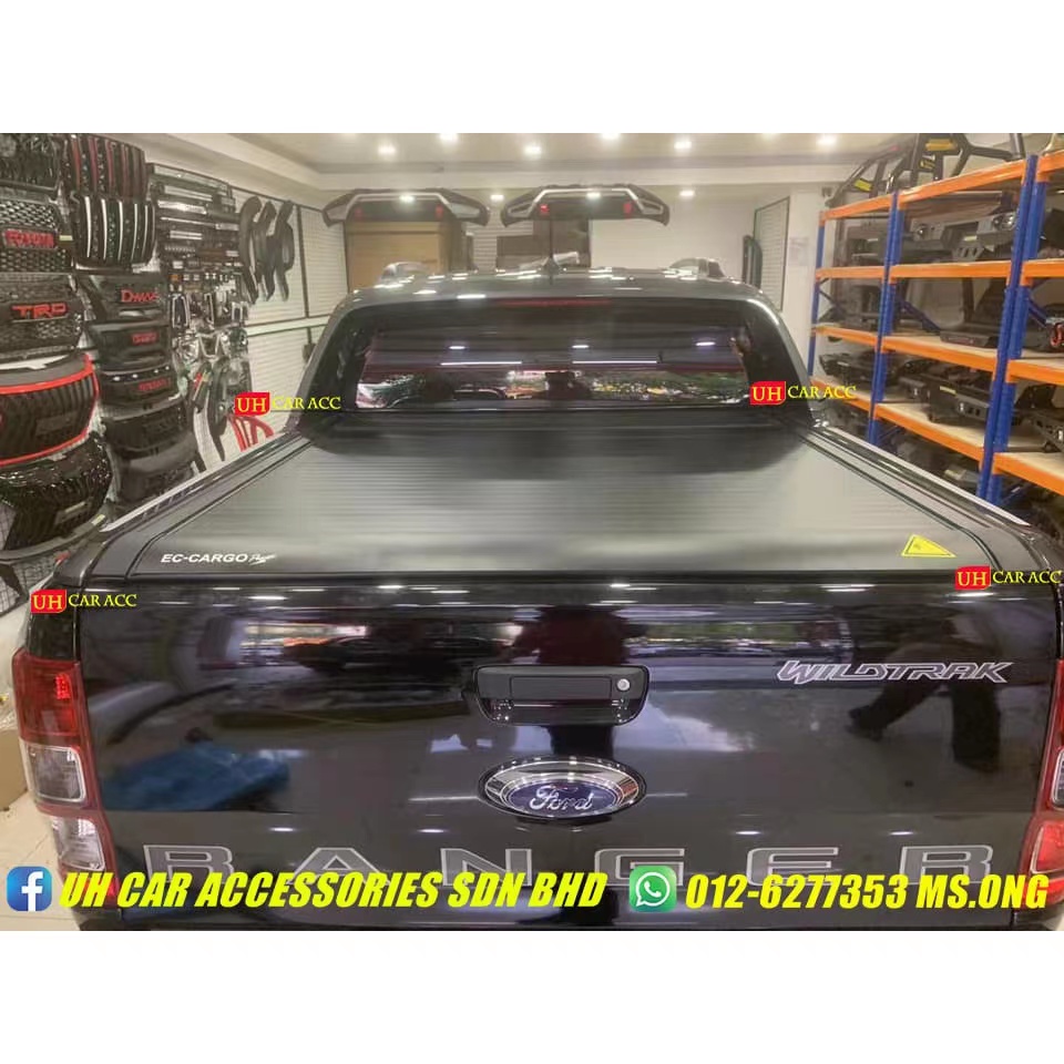 FORD RANGER T9 2022 WILDTRAK XL XLT AUTO POWER ROLLER SHUTTER LID COVER ...