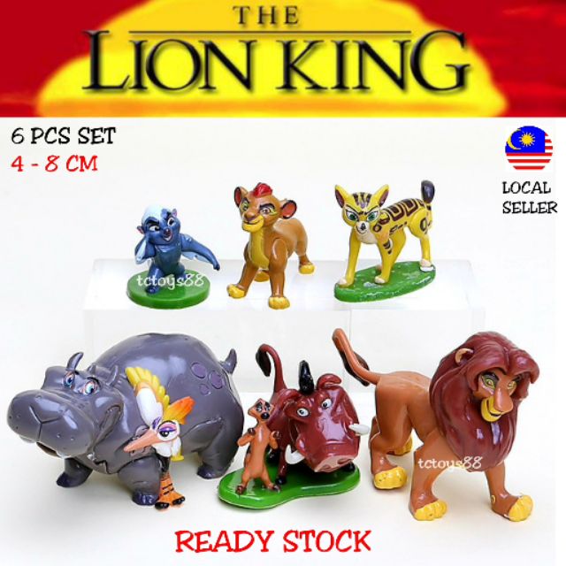 THE LION KING FIGURES SIMBA LION KING FIGURINE ANIMAL TOY DISNEY SIMBA ...