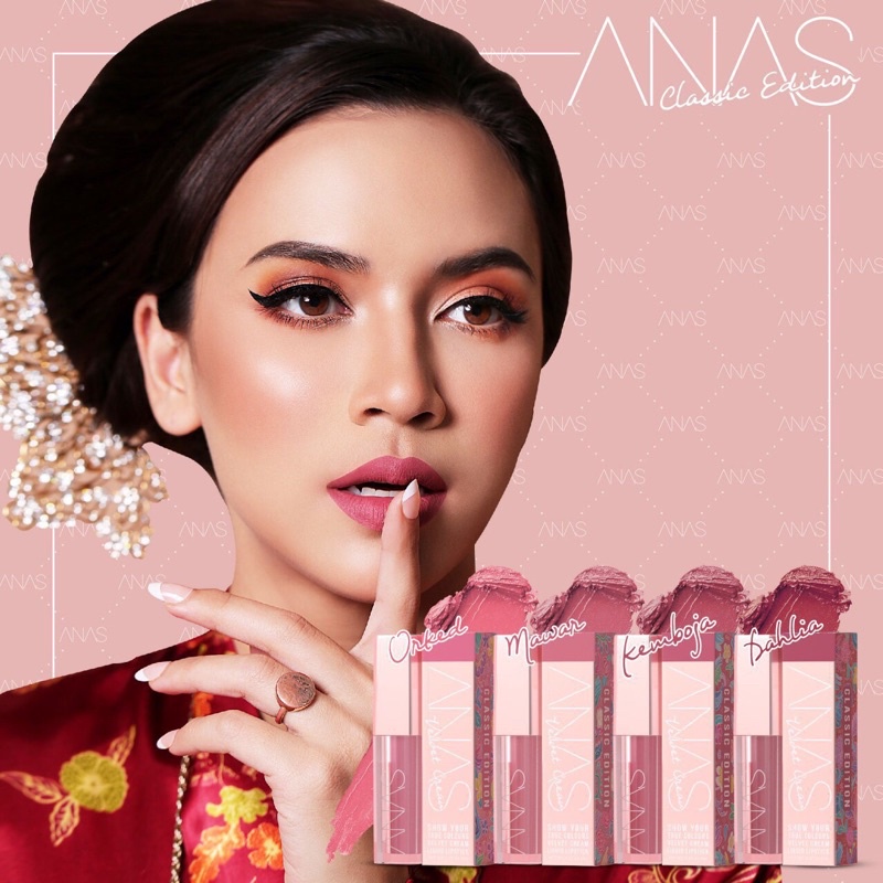 ANAS Classic Edition 💋 Mini Lipcream Creamy & Smooth Formulation ...