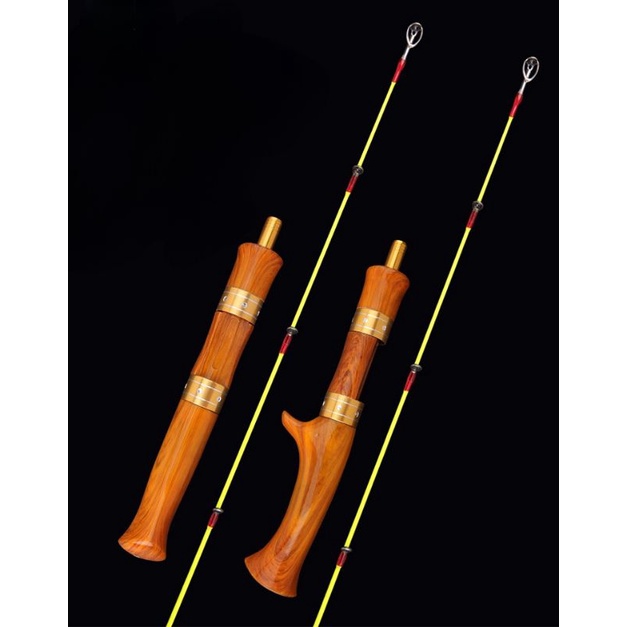 Fiberglass Woodlook Rod Ultralight | Finesse | Stream Fishing | Shopee ...