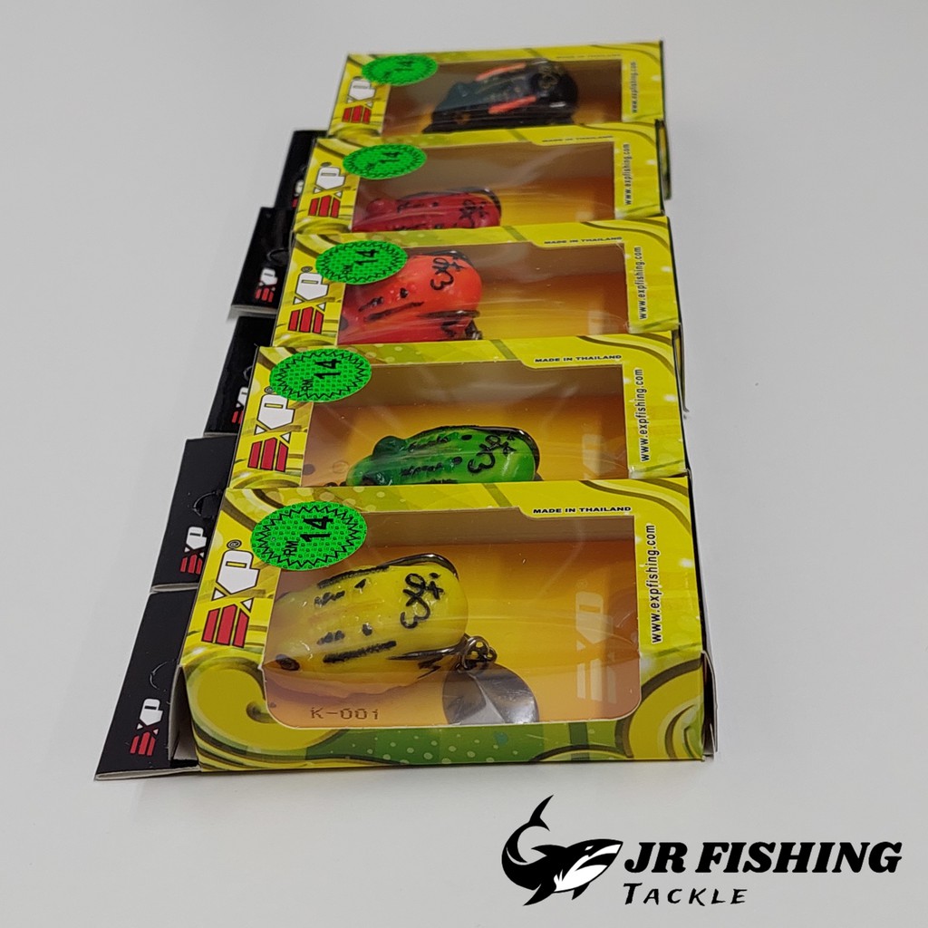 EXP ROX FROG (37MM/8G) EXPERT SNAKEHEAD FISHING LURE RUBBER SOFT FROG ...