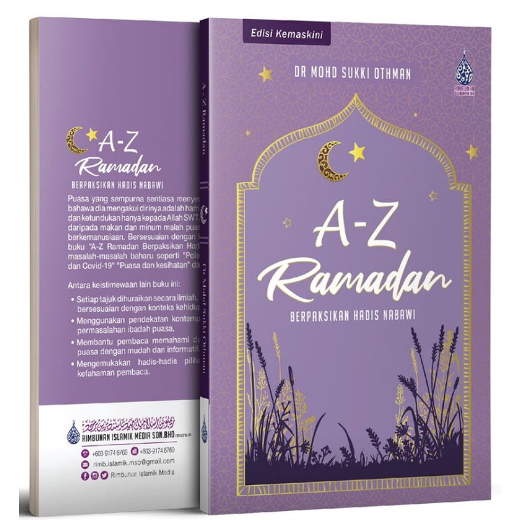 Buku A-Z RAMADAN Berpaksikan Hadis Nabawi | Dr. Mohd Sukki Othman ...