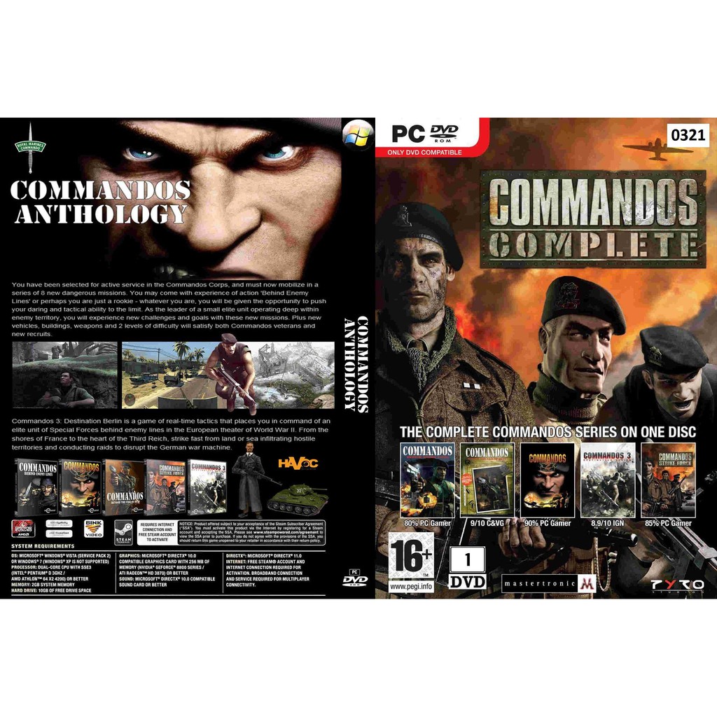 (PC) Commandos Anthology | Shopee Malaysia