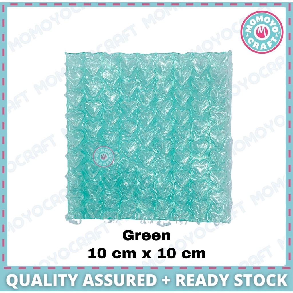 Momoyocraft Bubble Wrap Heart Shape Wrap Colour Heart Bubble Wrap ...