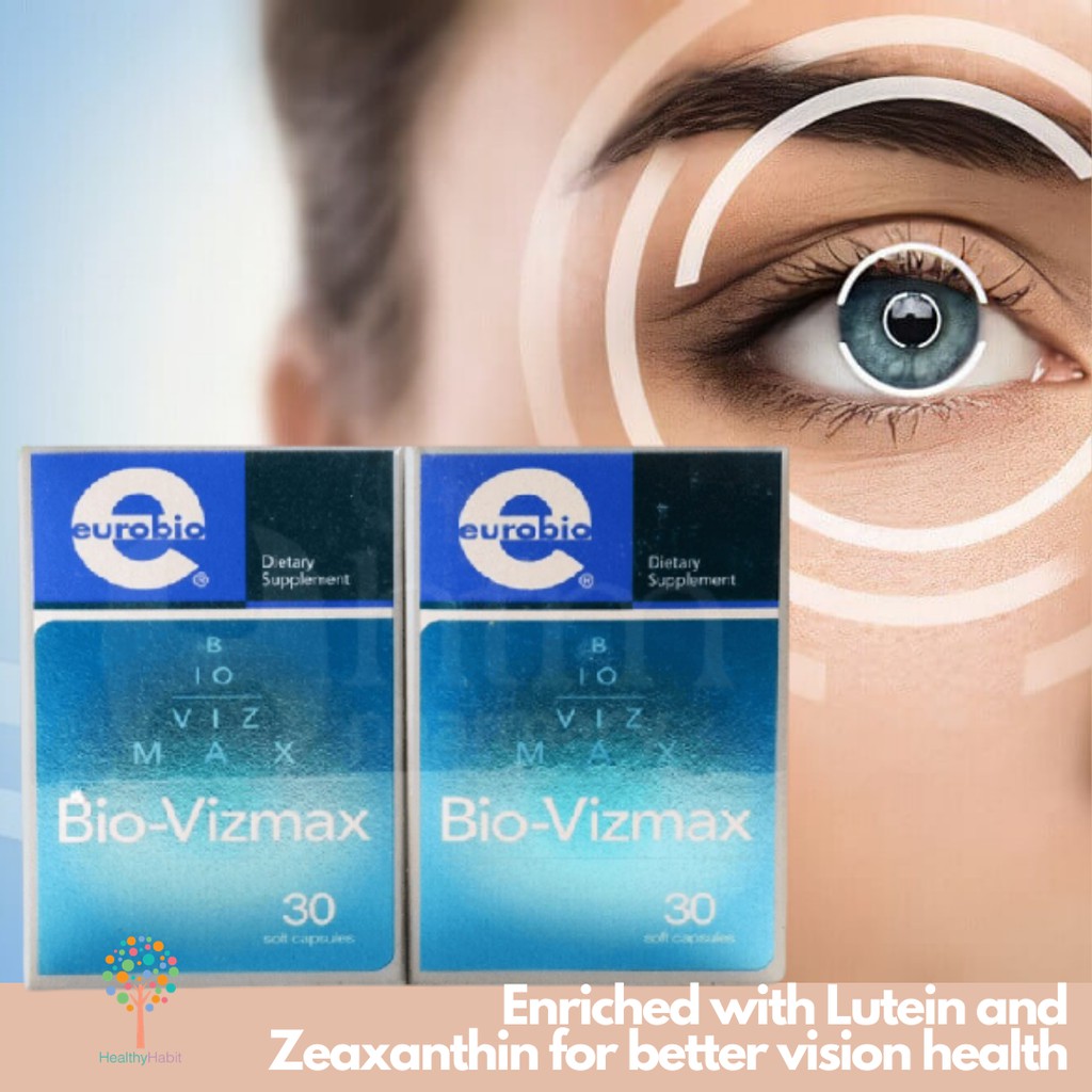 EUROBIO Bio-Vizmax Caps 30'S + 30'S (EXP: 01/ 2024) | Shopee Malaysia