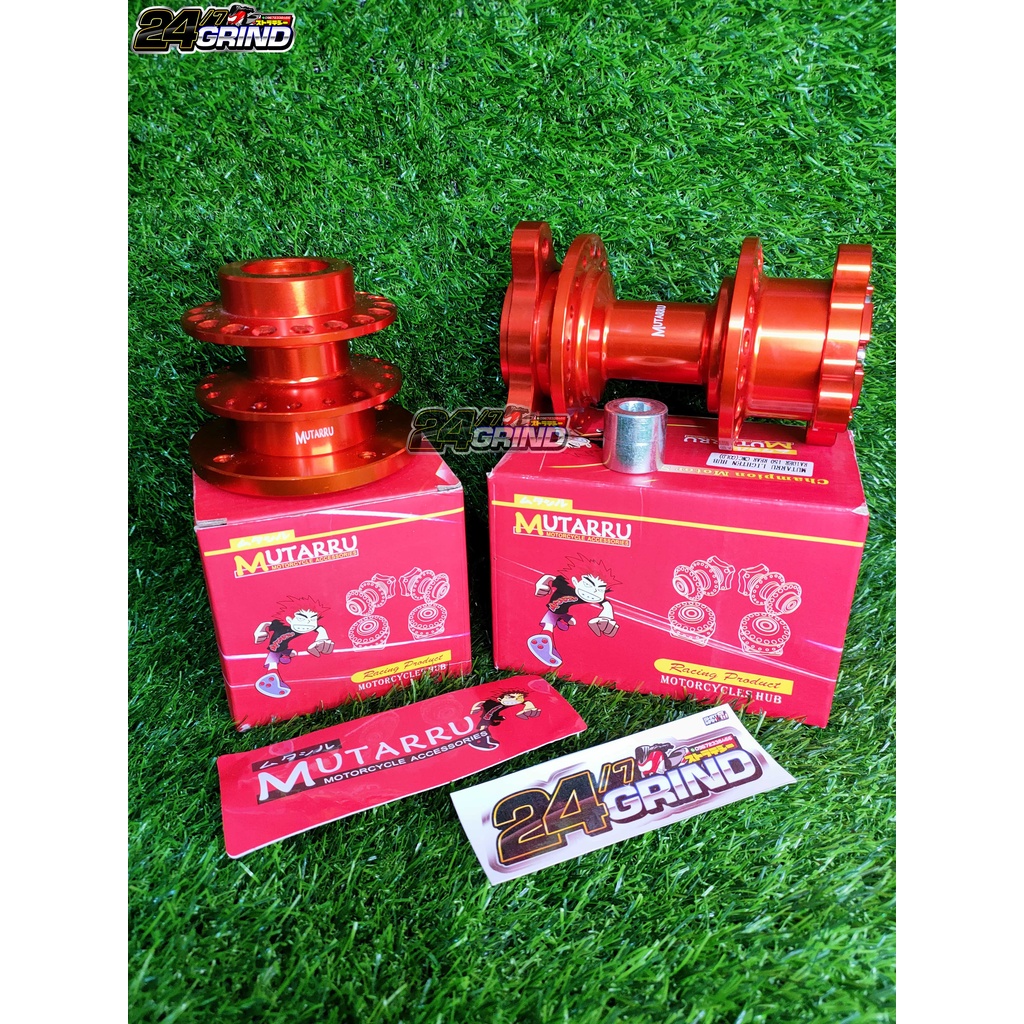 SUZUKI RAIDER 150 MUTARRU CNC LIGHTEN HUB ( ORANGE ) | Shopee Malaysia