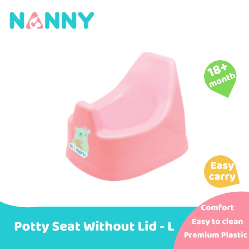 Nanny - Potty Seat without Lid (L) | Shopee Malaysia